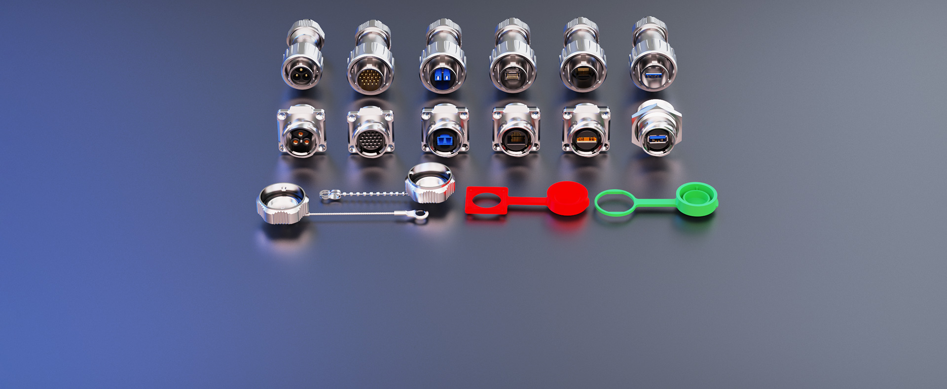 DZ-24-RJ45 Industrial Circular Waterproof Aviation Plug Signal Connector