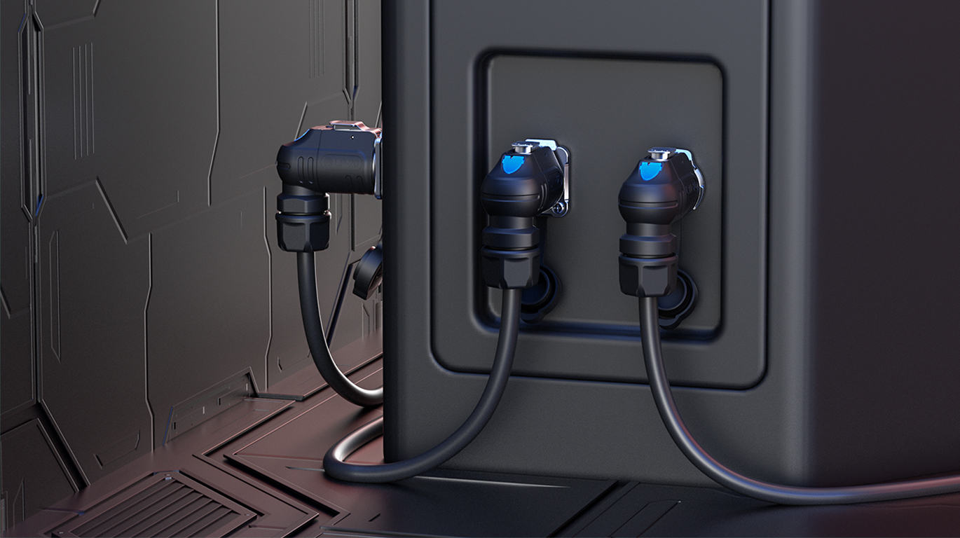 LP-20-12 Pin 90° Industrial Circular Waterproof Aviation Plug Signal ...